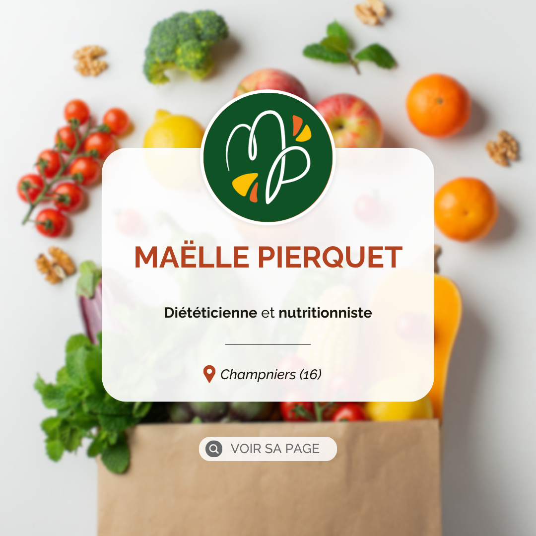 Maëlle Pierquet - Diététicienne et nutritionniste en Charente